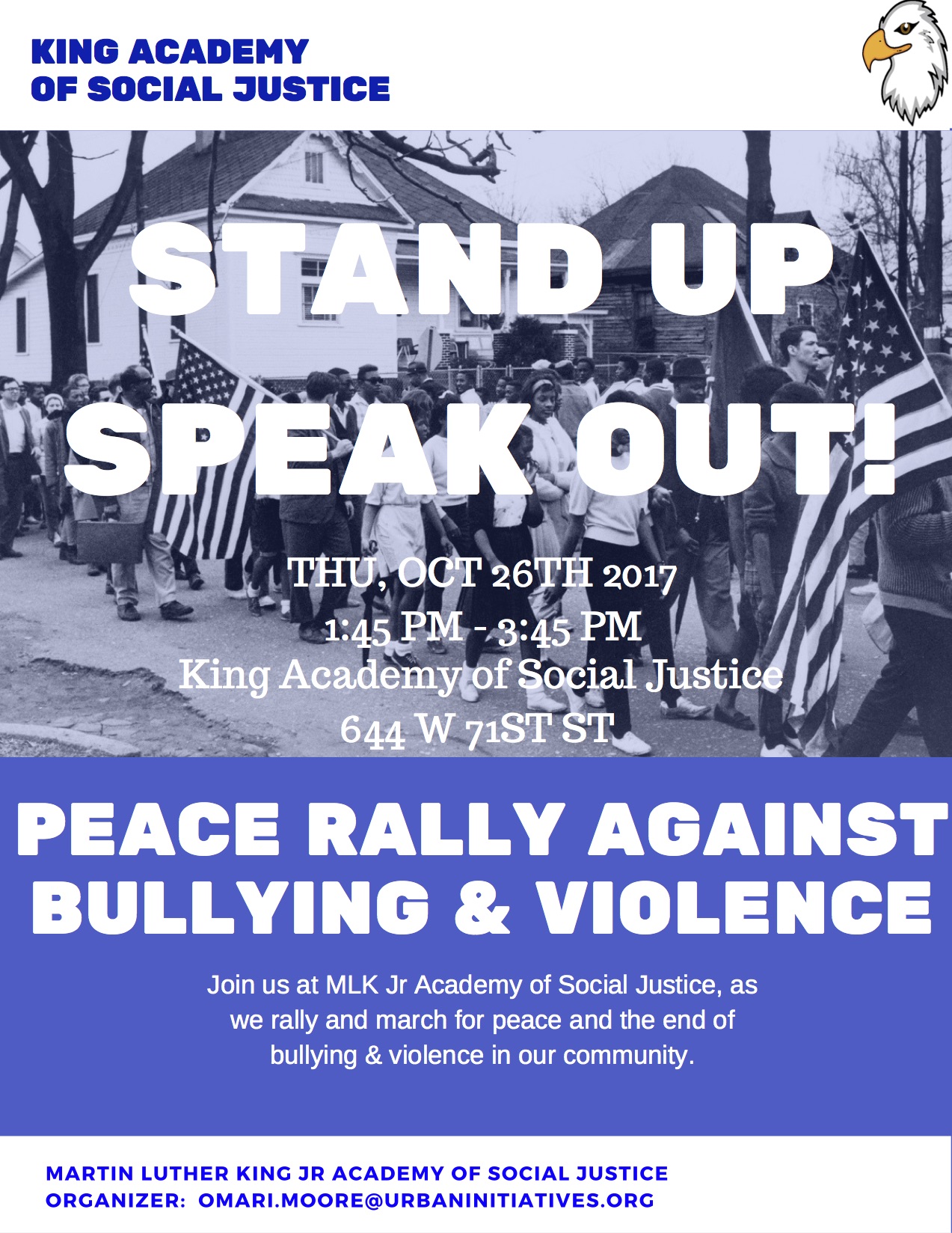 King Academy's Rally and Peace March - Urban Initiatives