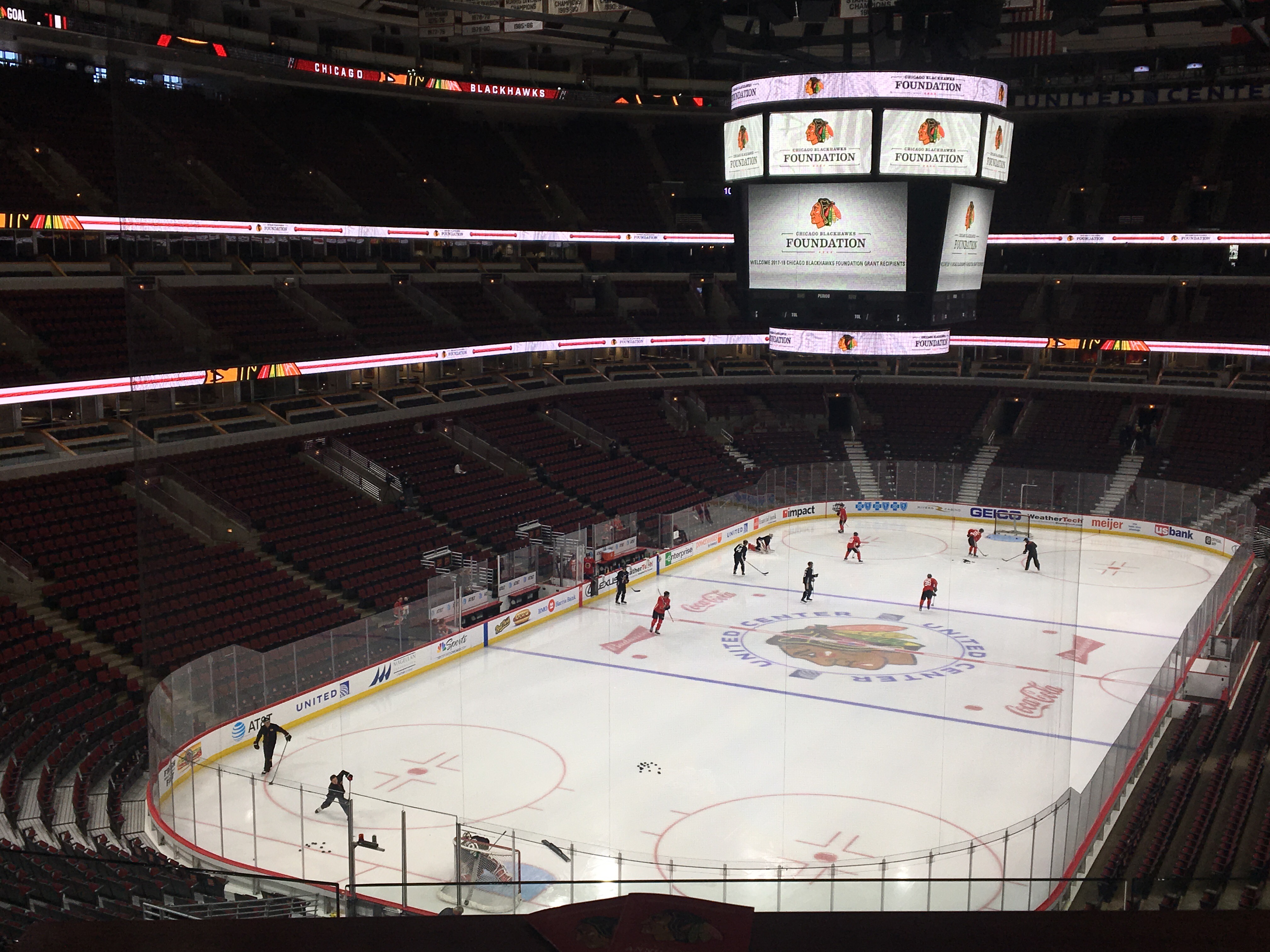 Chicago Blackhawks Foundation Scores for UI! - Urban Initiatives